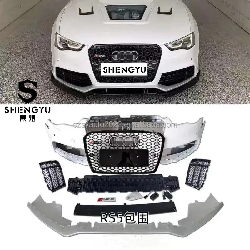 Body Kit Include Front Bumper Assembly Rear Lip Exhaust Pipe And Side ...