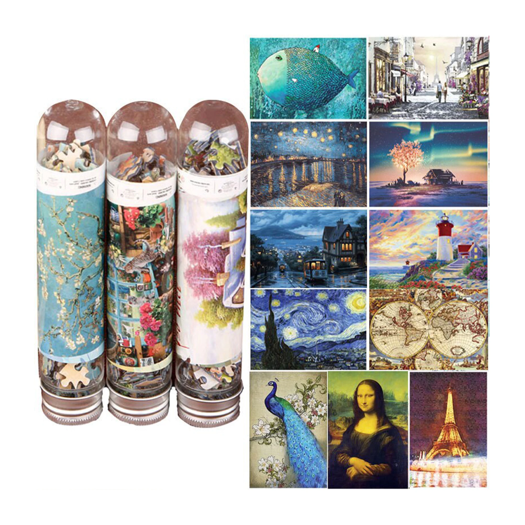 Custom Wholesale Paper Cardboard Adult Jigsaw Puzzles With Box ...