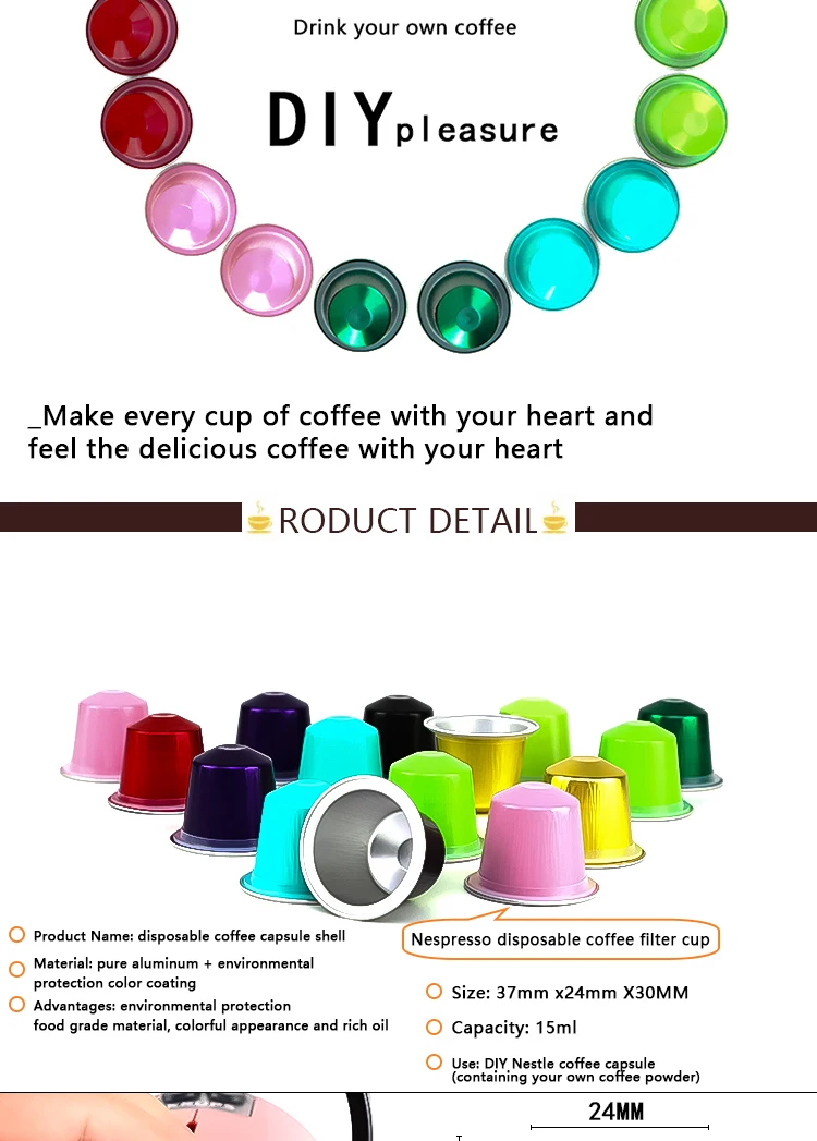 Nespresso Coffee Capsule Shell DIY - Simple & Versatile