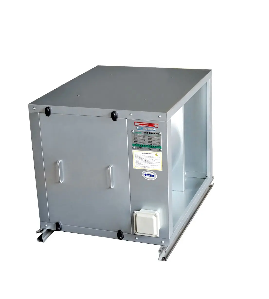 Industrial Inline Centrifugal Exhaust Fan 380v Motor Inline Duct Fan ...