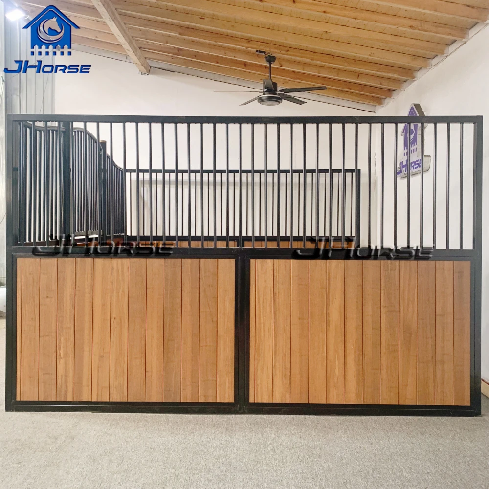 Simple Design Horse Stables Stall Ventilated and Customizable With ...