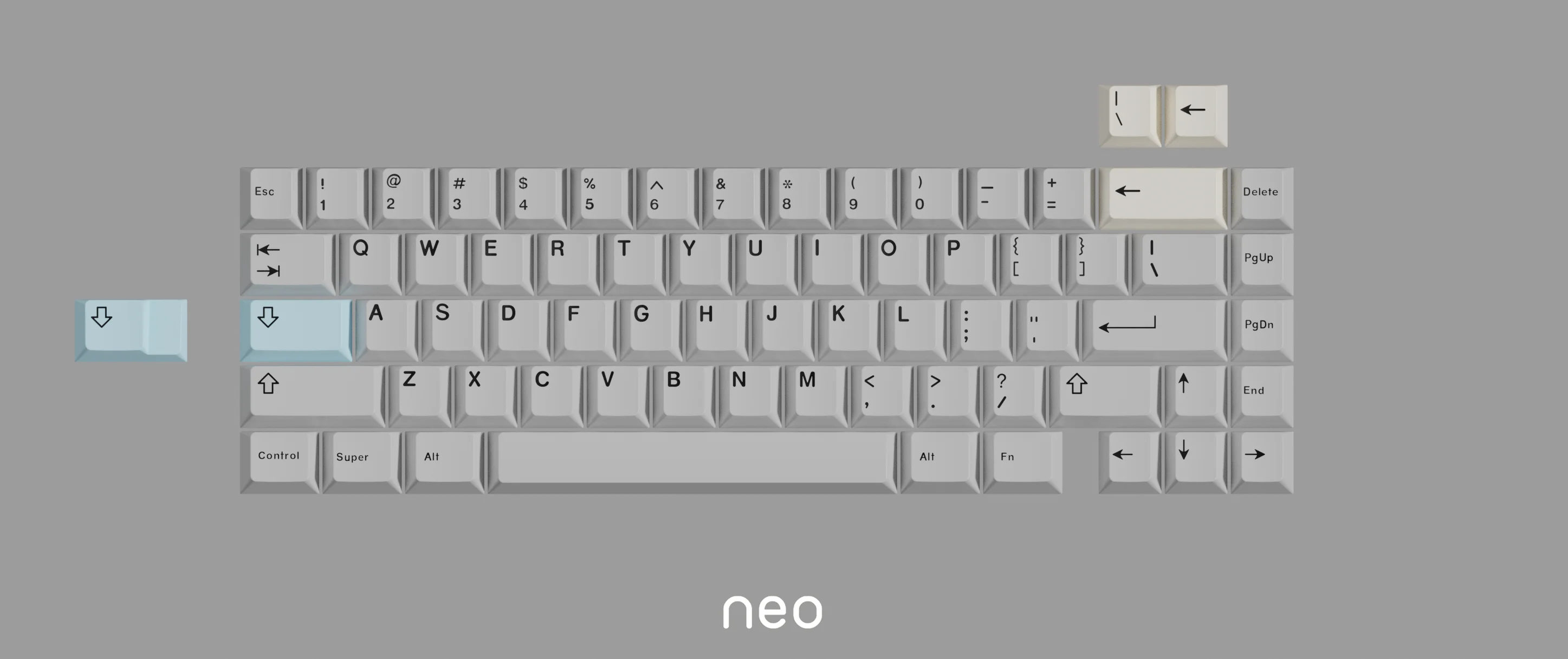 Neo 65 Wireless Gaming Keyboard - 65keys Mechanical RGB
