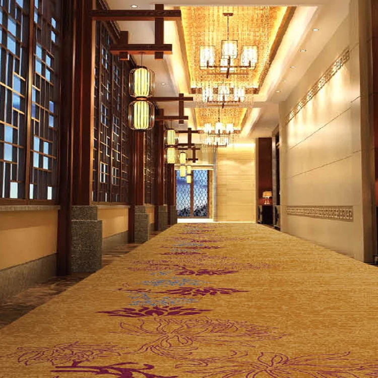 Luxury Axminster Carpet 5-star Hotel Corridor Carpet And Ballroom ...