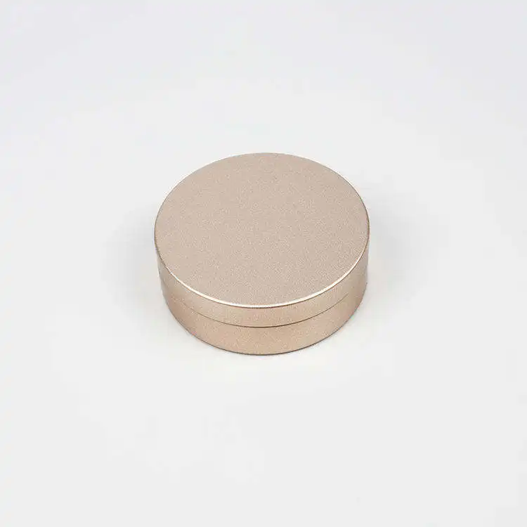 46X20mm Silver Aluminum Round Screw Cap Lip Balm Tin Container Cosmetic ...