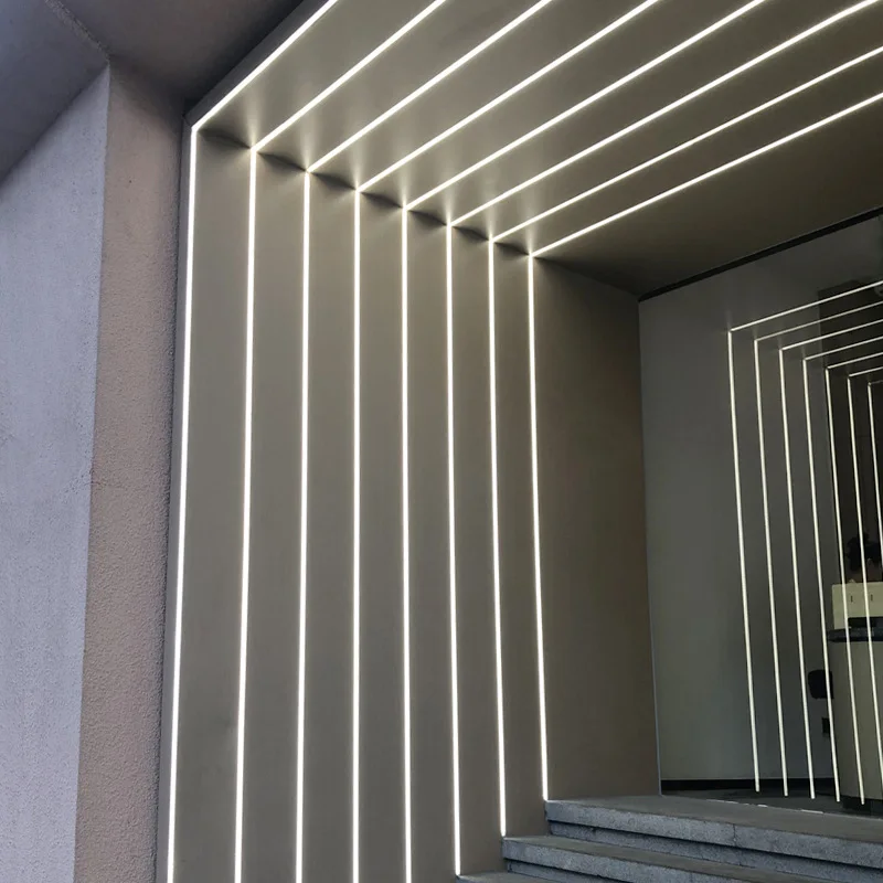 Modern Office Wall LED Ceiling Light - Surface Mounted Strip