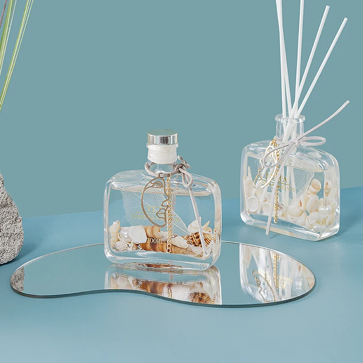 Hotel-style Home Reed Diffuser Dried Flower Fragrance Glass Incense Air ...