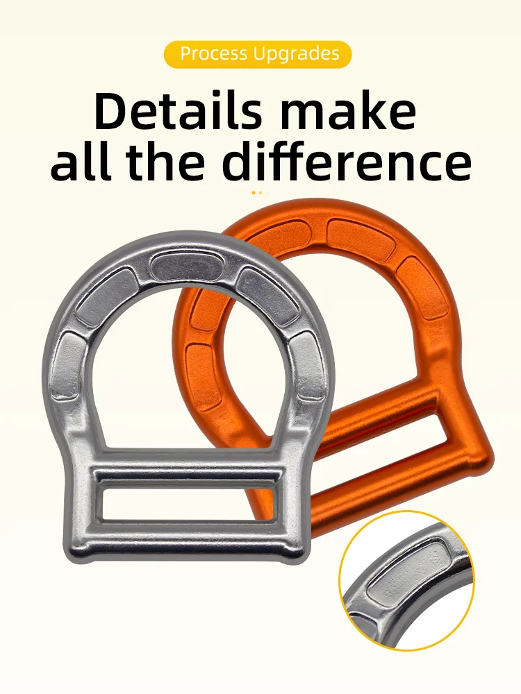 D-ring Buckle Hardware for Seat Belt Accessories - Durable