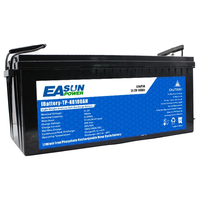 5kw 24v100ah 24v 48 V 48v 100 Amp 100a 100ah Lithium Ion Batteries ...