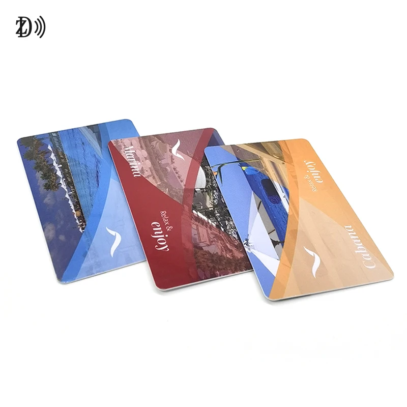 Passive RFID PVC Cards Printing Temperature Testing Color Changing ...