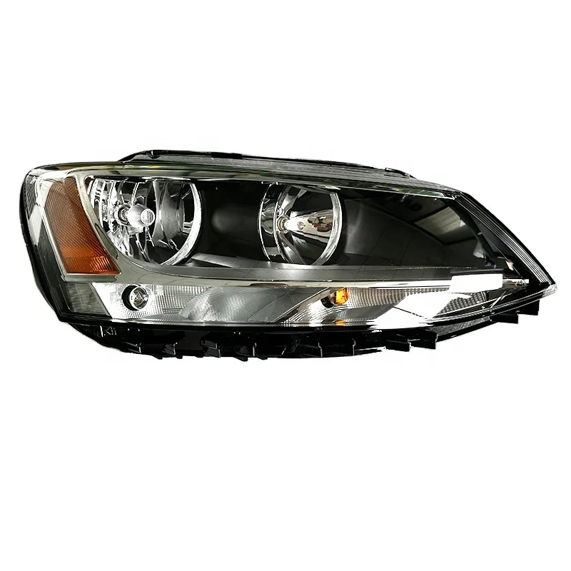 Auto Lighting System Car Front Headlight Halogen Front Headlamp For Vw ...