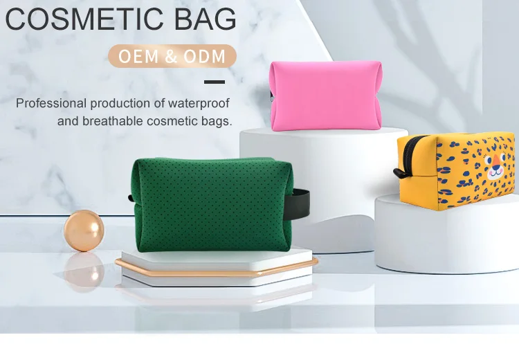 Fashion Custom Printed Multi Color Waterproof Neoprene Pouches