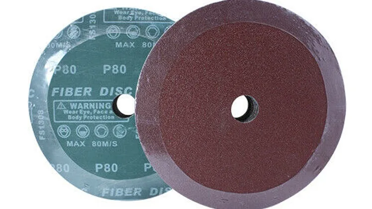 Resin Fiber Discs P24-20 Grit 4.5" X 7/8" Center Hole Aluminum Oxide ...