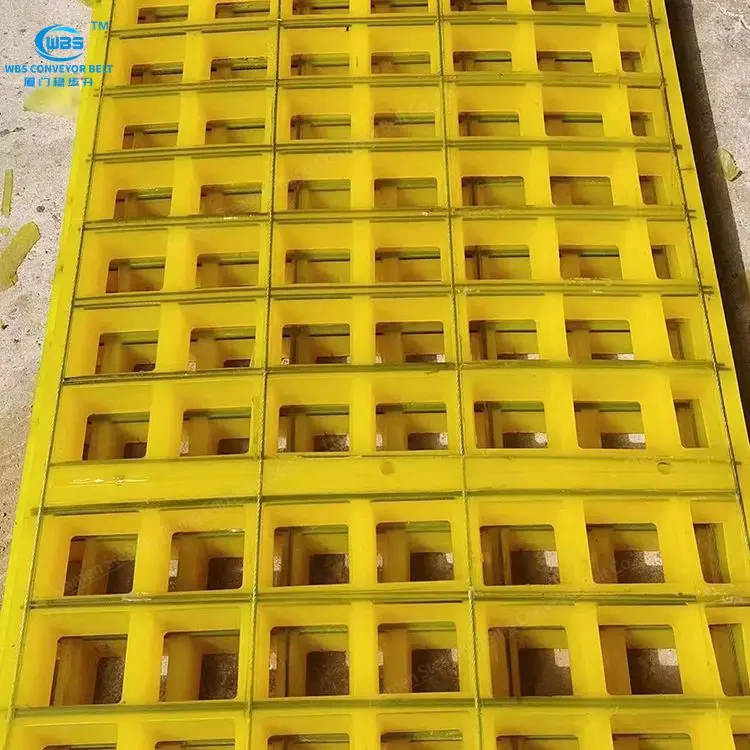 Customized Iron Mesh Polyurethane Frame Sieve Plate Vibrate Mining ...