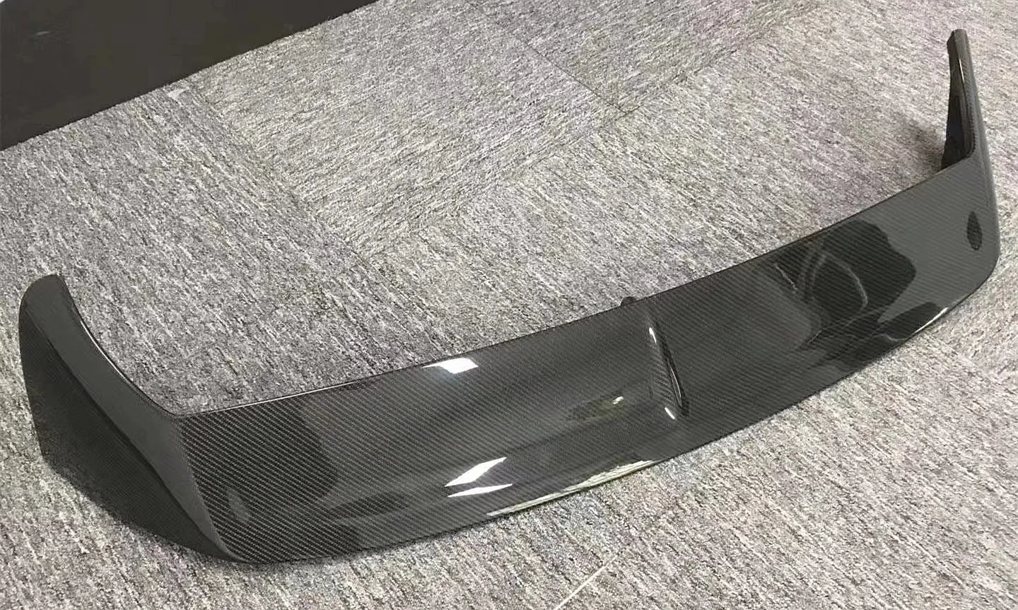 Bentley Bentayga Carbon Fiber Front Lip & Rear Spoiler Body Kit OEM