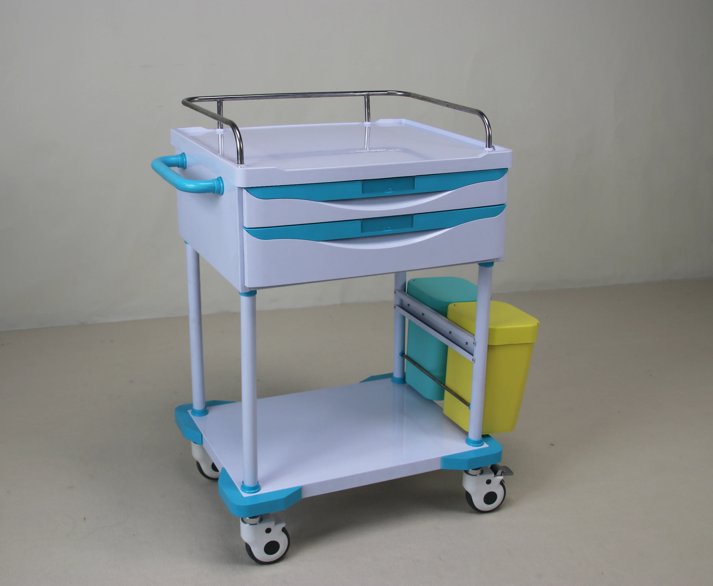 Ginee Medical Hospital Medicine Medication Trolley Professional Cart ...