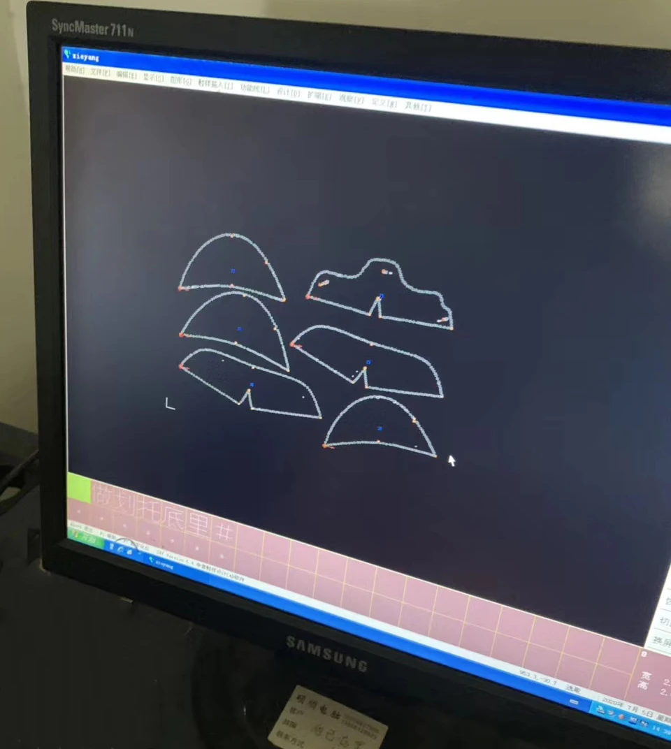 KAEMI Fabric Template Plotter Flat Bed Garment Inkjet Cutter Graph ...