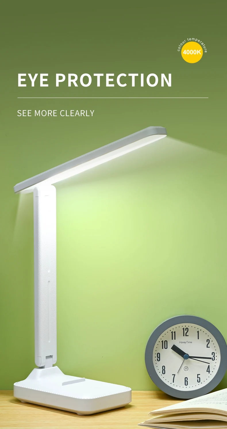 Luxury Folding Smart Touch Table Lamp Portable Led Rechargeable Desk ...