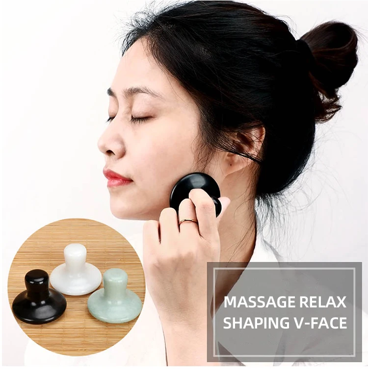Big Size Mushroom Shaped Massage Stone Basalt Hot Rock Point Stone Deep ...