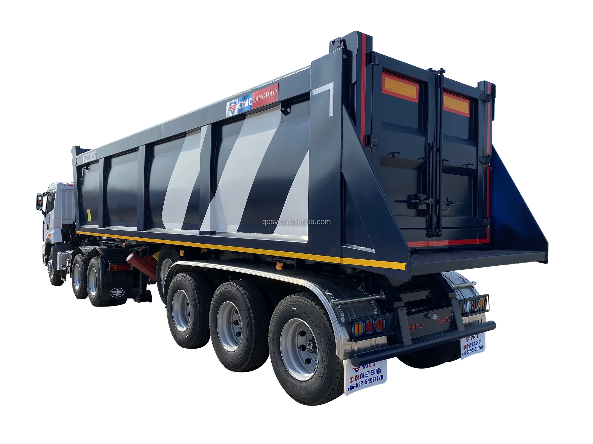 Aggregates Faw Sinotruk Prime Mover Cimc Qingdao Cimc Vict 3 Axles ...