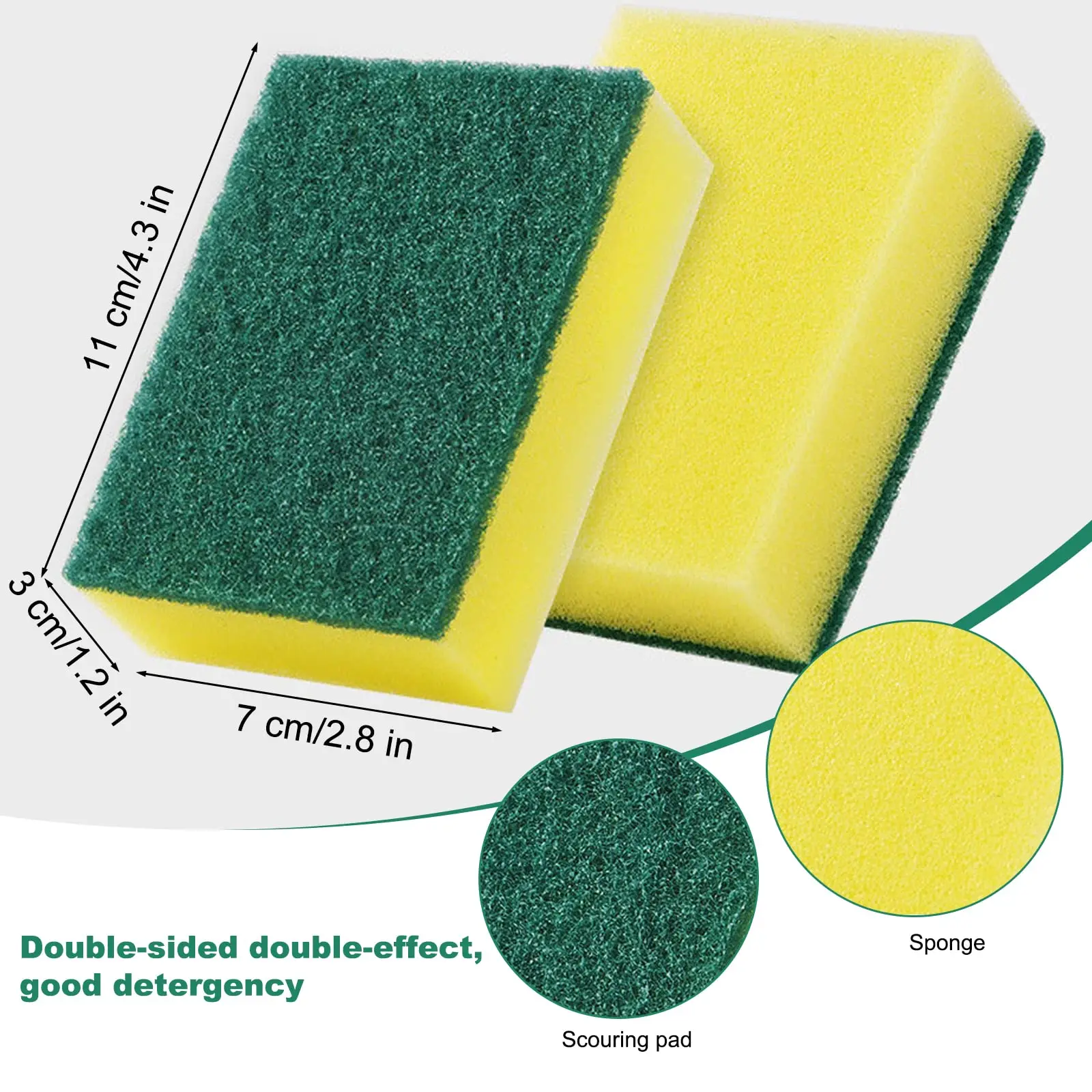 BONNO Kitchen Sponges - Durable, Absorbent, and Eco-friendly