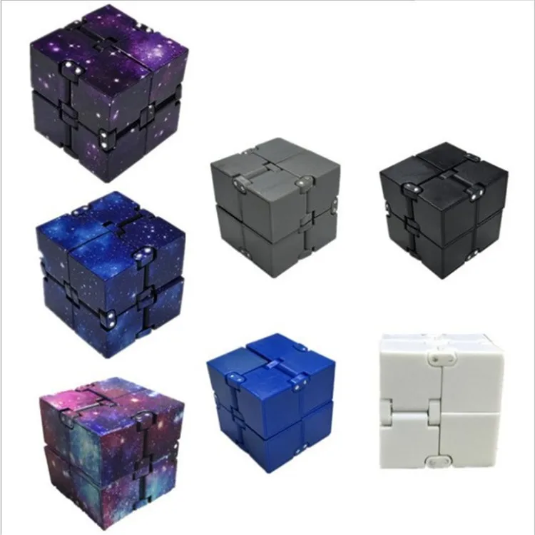 Infinity Cube Fidget Toy,Sensory Tool Edc Fidgeting Game For Kids And ...