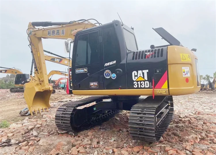 Good Condition Made In Japan Crawler Chain Cat 313 Excavator 13 Ton ...