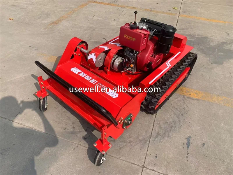 Fully Automatic Remote Control Intelligent Crawler Orchard Grass Smart ...