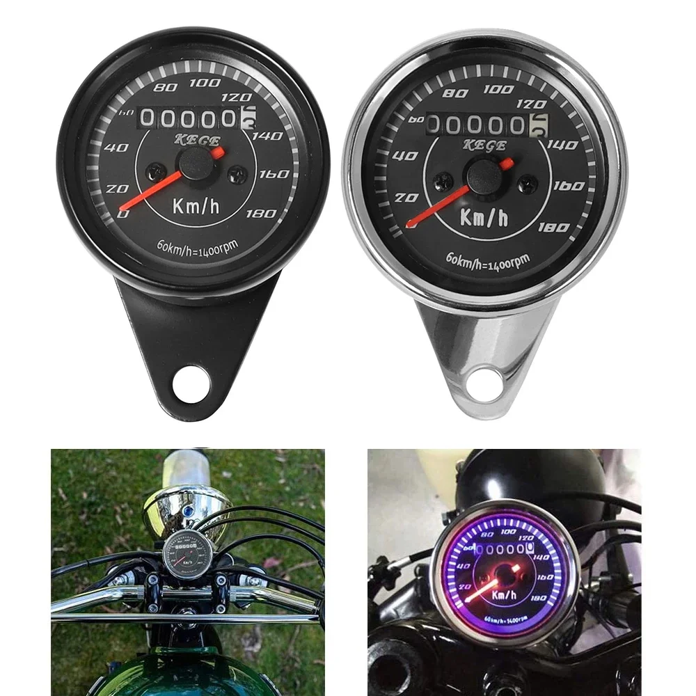 Universal Digital Speedometer Motorcycle - Reliable LCD Display