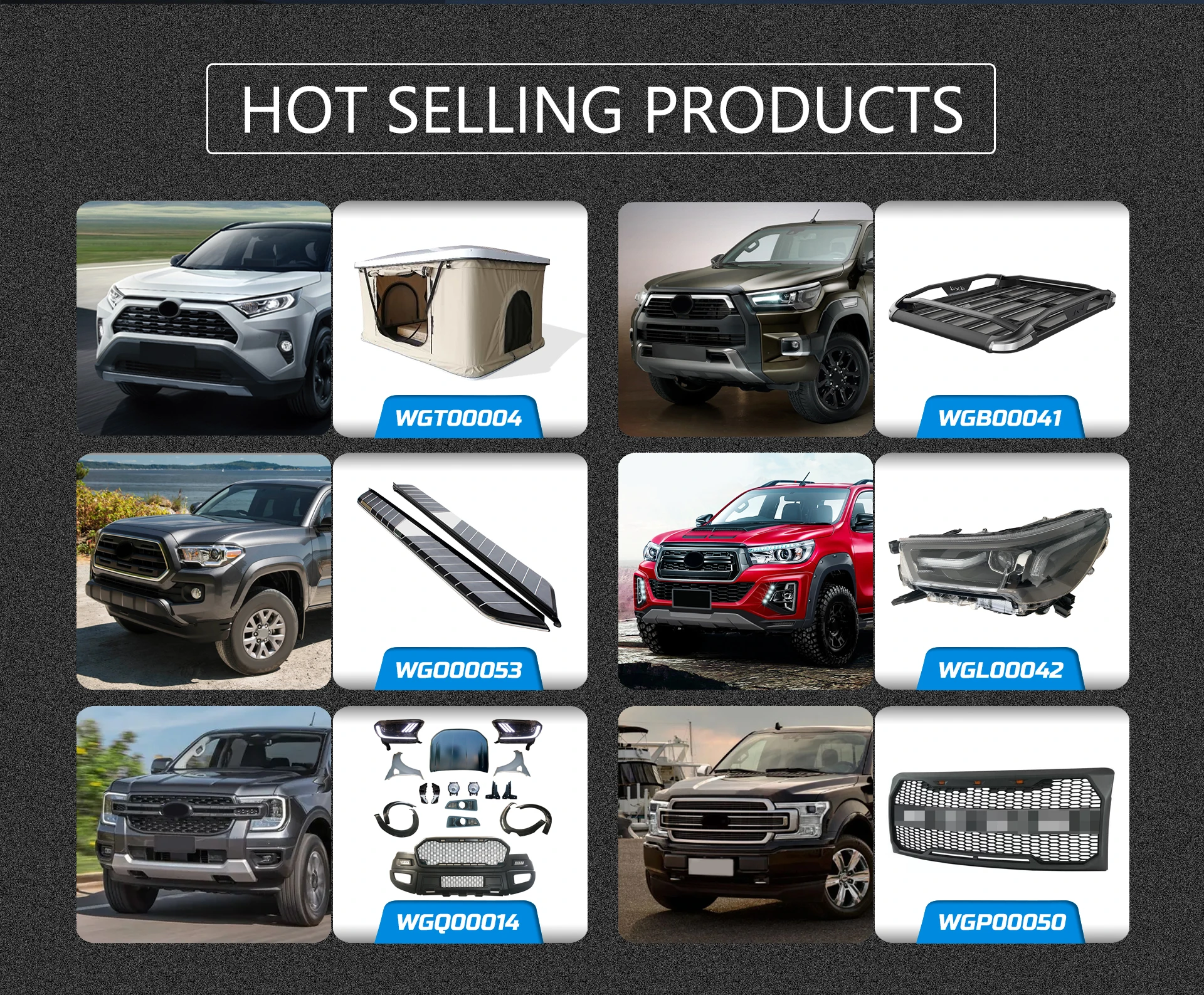 Newest Body Kit Front Bumper Facelift Abs Plastic Body Kits For Hilux 2018-2020 Rocco To Hilux ...