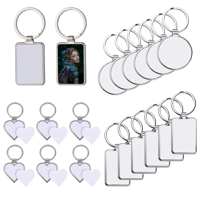 Custom Key Chains with Key Rings - Sublimation Keychian
