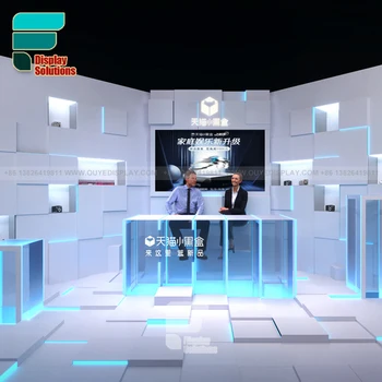 Exhibition Booth Design Stall Stand Aluminum Rack Stand Display ...