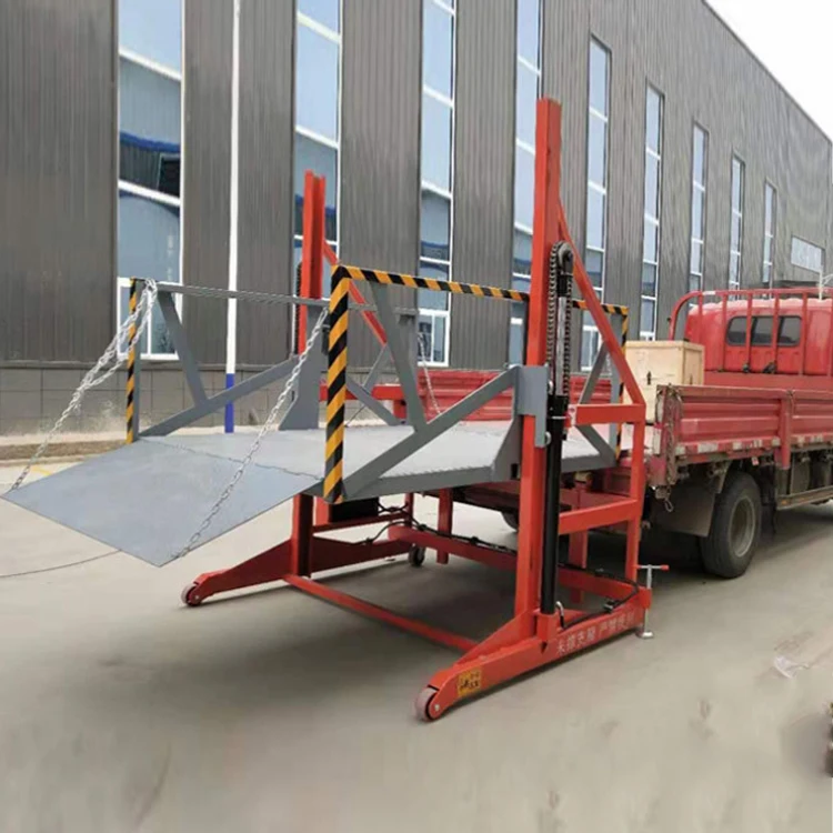 Mini Movable Hydraulic Container Unloading Platform with CE ...