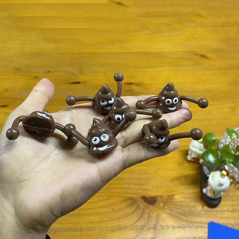 Funny Catapult Toy - Stress Reliever with Smiling Poop