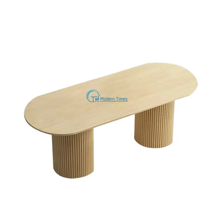 Luxury Modern Reclaimed Wood Mdf Restaurant Fluted Home Furniture ...