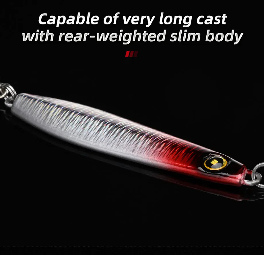Allblue 20g Kaido Slim Seawater Long Casting Fishing Jigging Lure - Buy Fishing Jig,Metal Jig ...