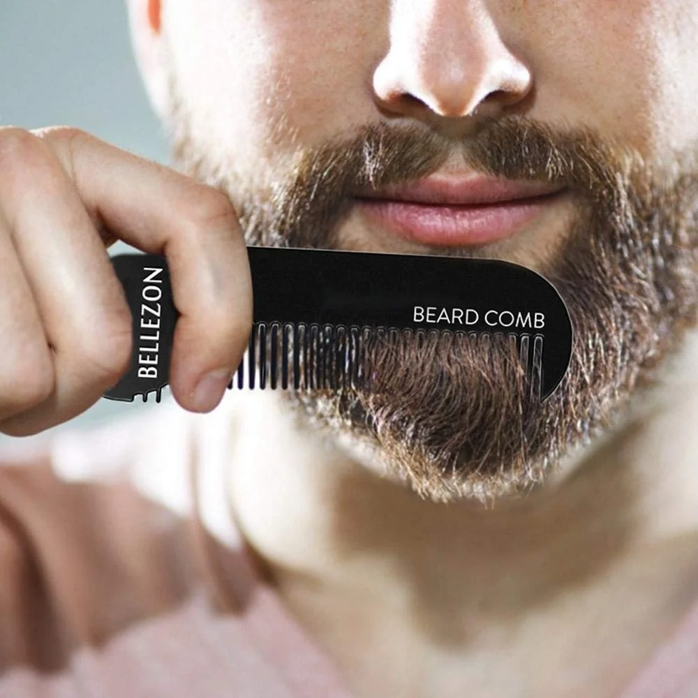Bellezon Private Label Men's Beard Grooming Kit - All Natural