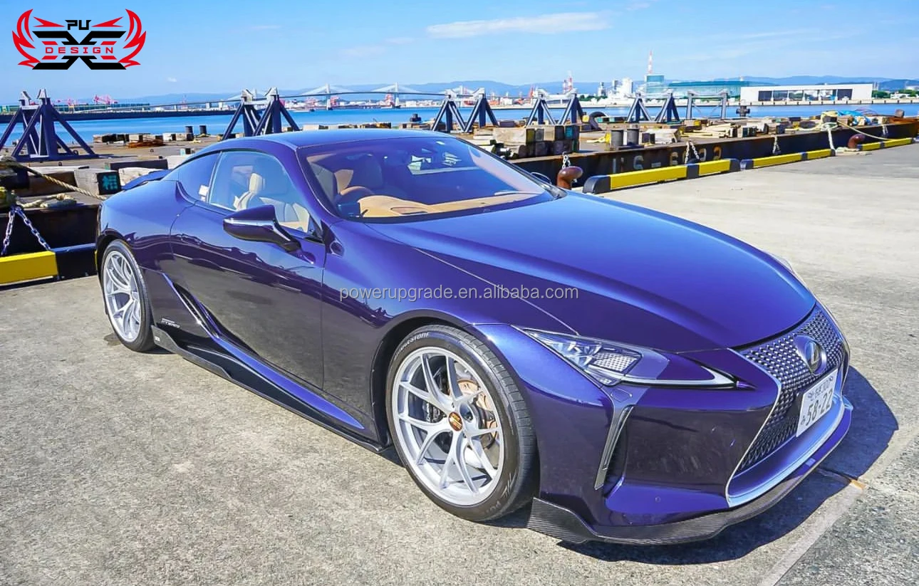Lexus LC500 Carbon Fiber Front Lip Splitter - Lightweight Upgrade ...