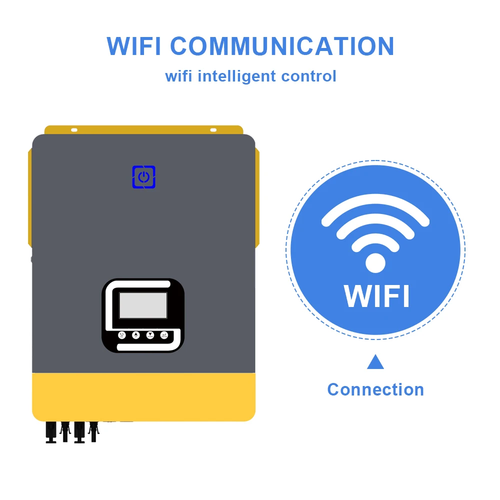 10kw Solar Hybrid Inverters 48v 10kva Off Grid Hybrid Inverter Pure ...