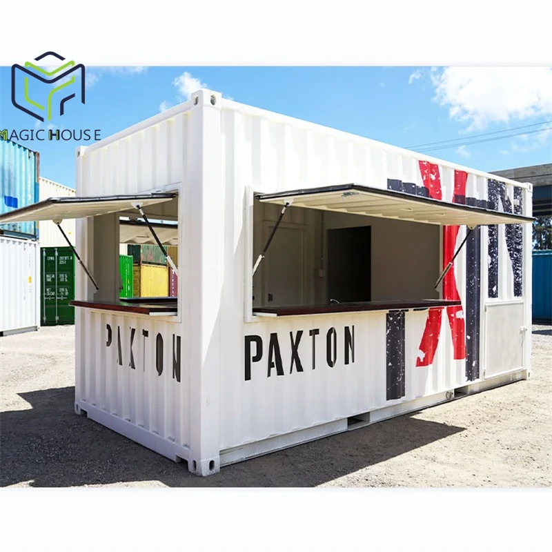 Portable Shipping Container Bar for Sale - Container Cafe Design