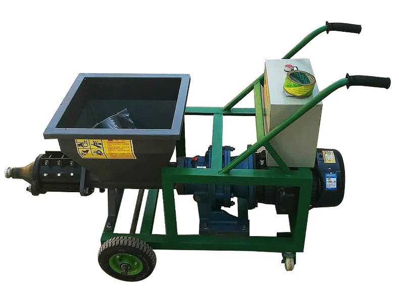 Screw Type Cement Mortar Grouting Machine Horizontal Door Waterproof ...