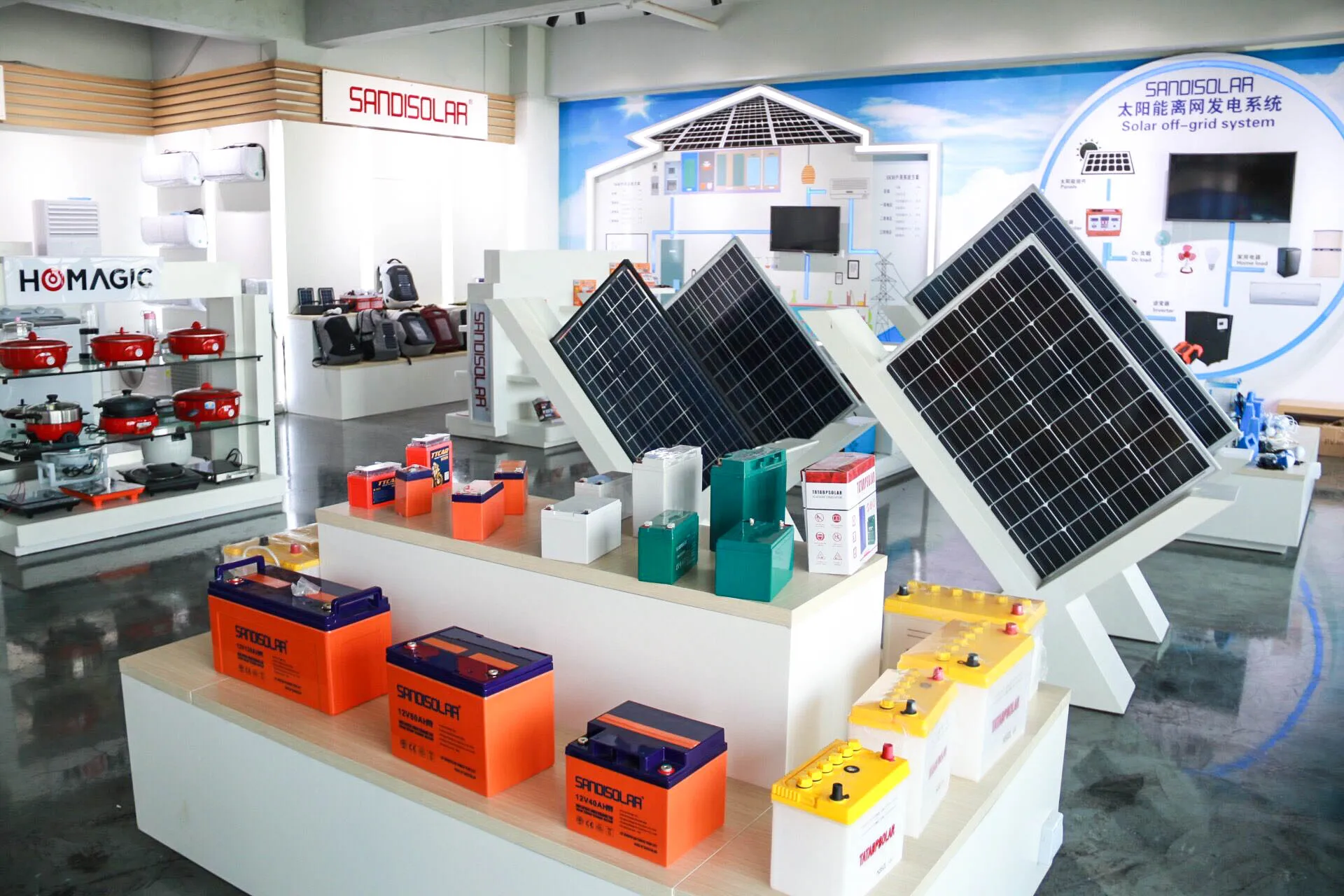 Sandisolar Safe And Stable Gel Sealed 12v100ah 150ah 200ah Power Star ...