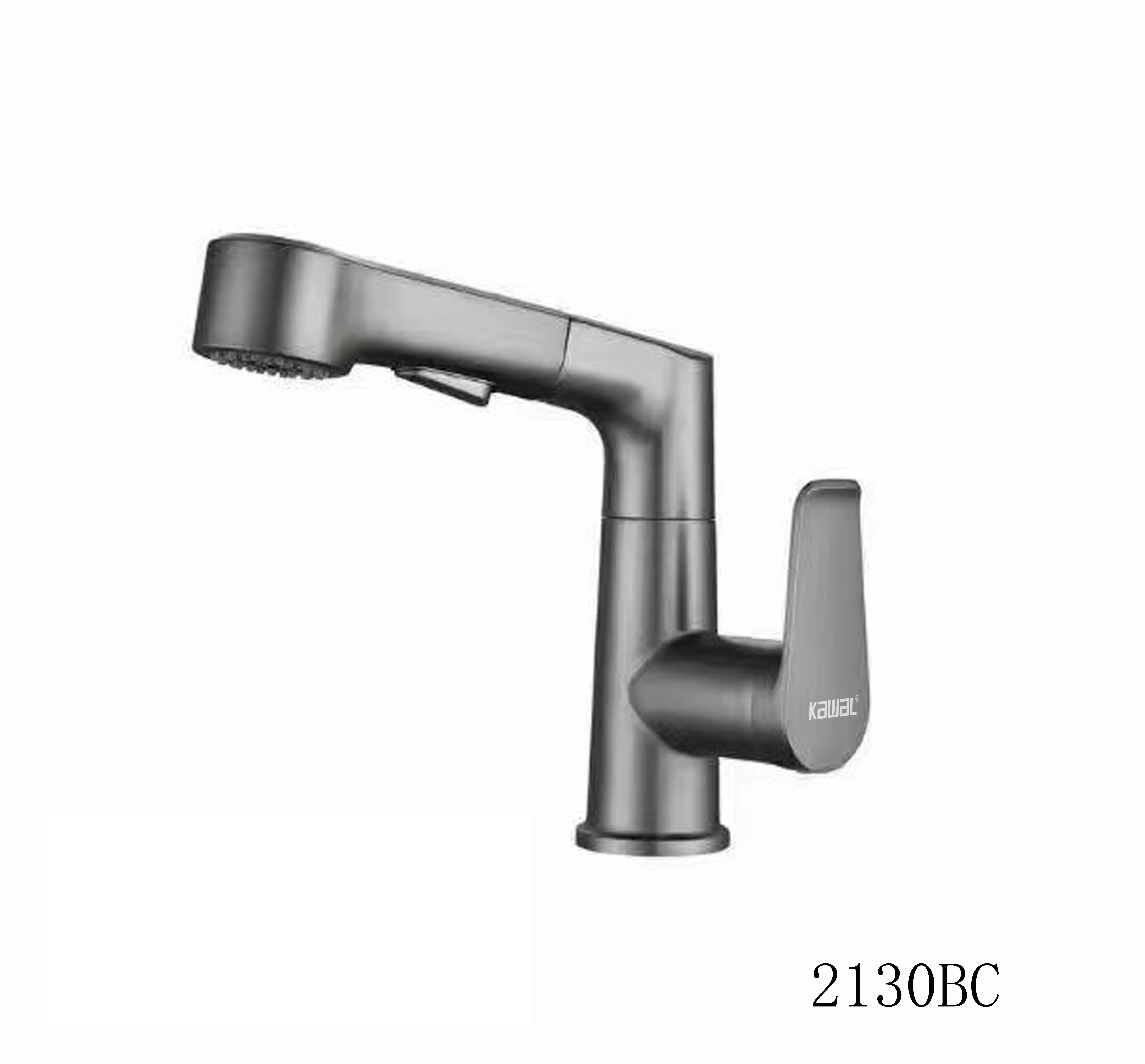 Superb Quality Modern Single-hole Bathroom Faucet Heartwarming Pull-up ...