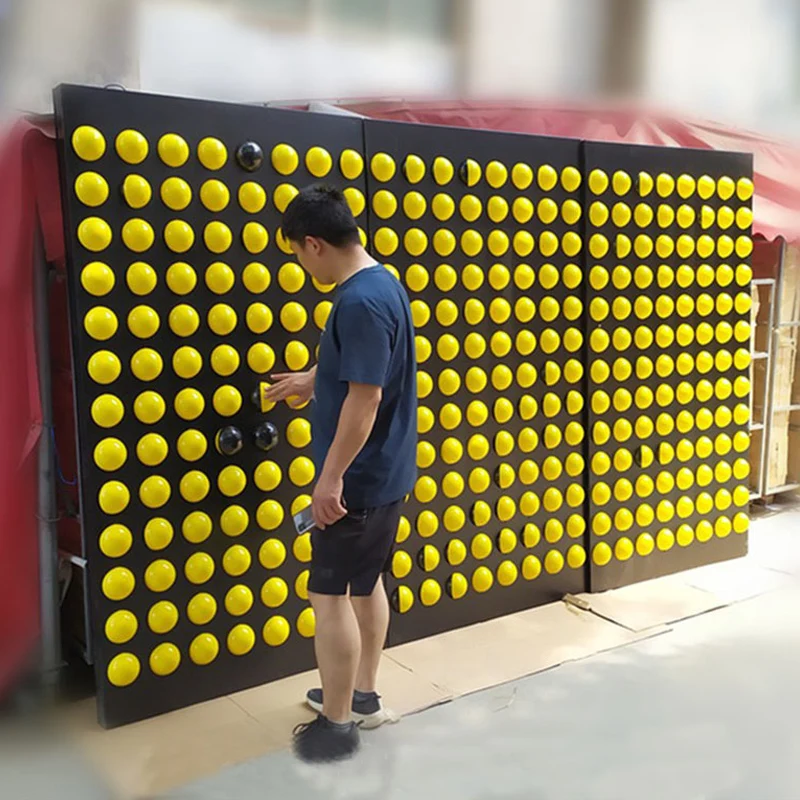 New Design Interactive Ball Wall Games Outdoor Playground Educational ...