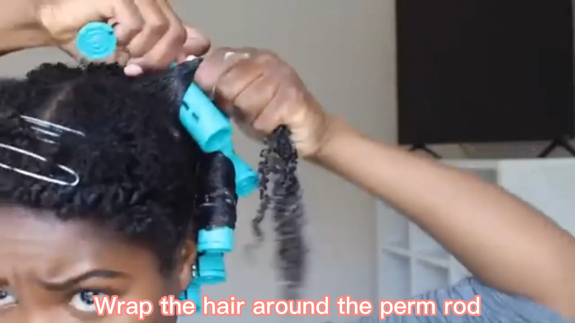 40pcs Cold Wave Rods Set Multicolor Plastic Hair Perm Rods Diy ...