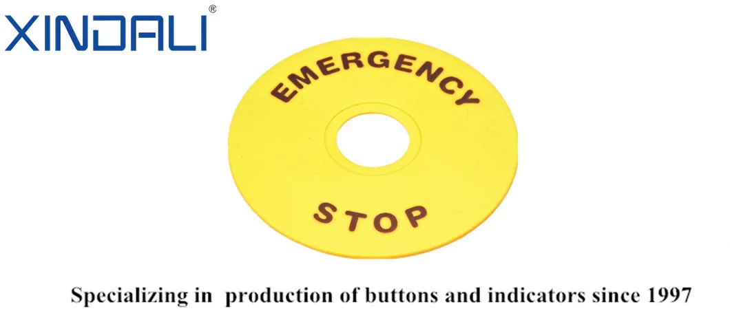 LAY5-ER60 PVC Emergency Stop Button - Waterproof & Durable
