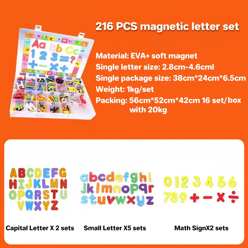 Classroom Eva Decorative Arabic Magnetic Alphabet Letters Magnets Toys ...