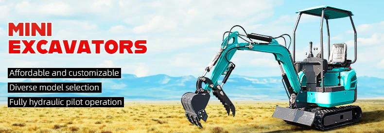 Mini Hydraulic Excavators - High Efficiency & Reliable Performance