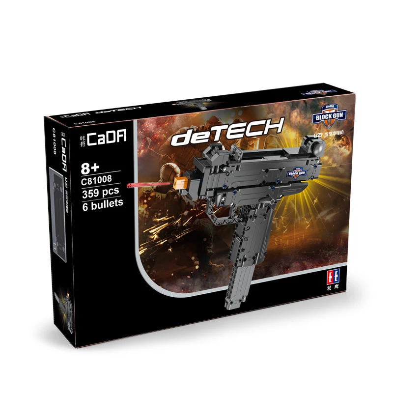 Cada Desert Eagle/revolver/m1911 Pistol Model Building Blocks Gun ...