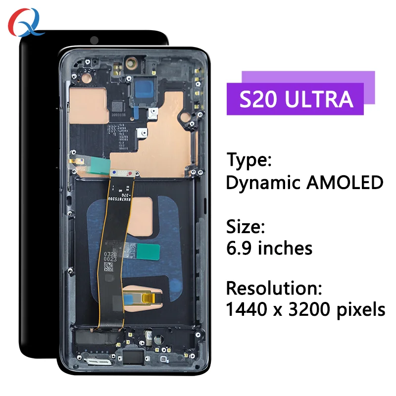 Samsung Galaxy S20 Ultra 5G Screen Replacement - OEM LCD