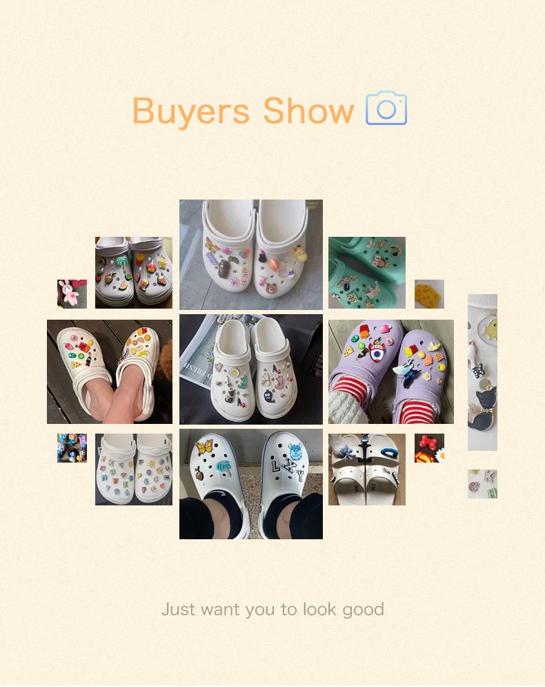 Wholesale PVC Charms - Custom Bling Design & OEM Support